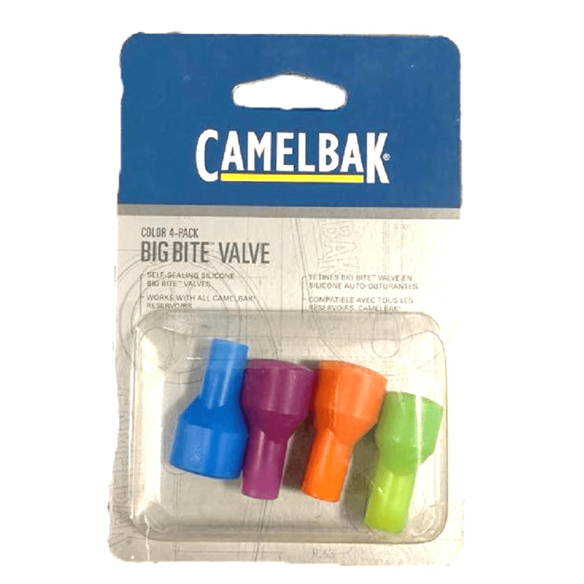 Camelbak Camelbak Big Bite Valve 4 Color Pack - Yuhmak